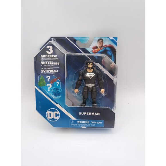 Spin Master | Toys | Dc Spin Master Bearded Superman Black Suit 4 ...